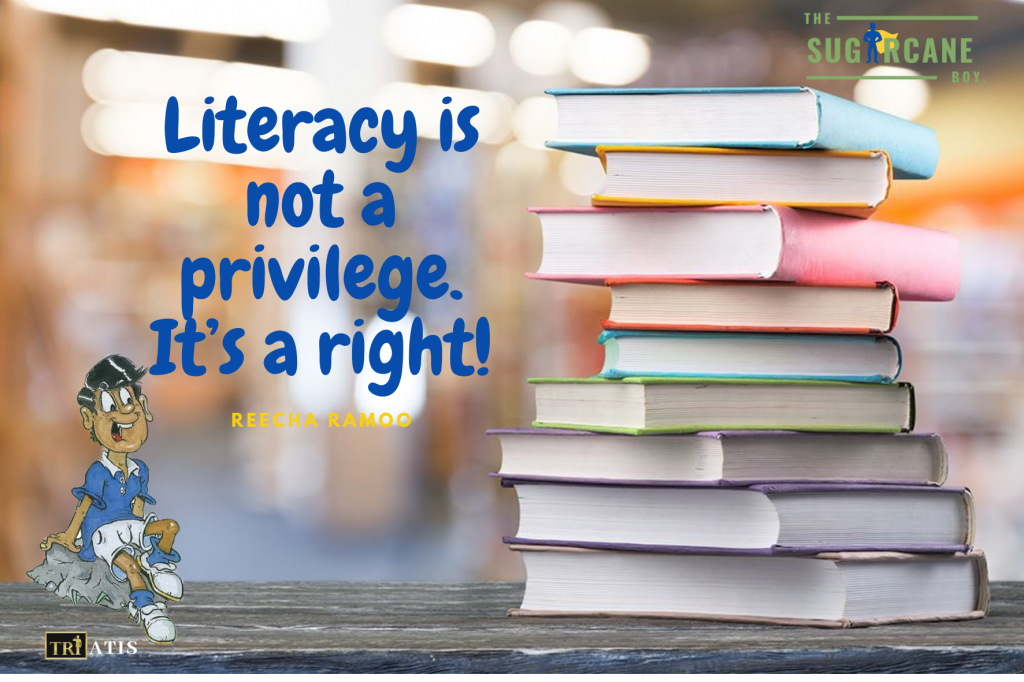 Literacy is not a privilege. - SCB Bookclub